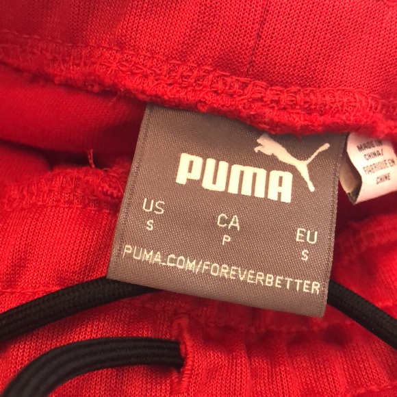 Puma | Pants | Mens Ferrari Red Puma Sweatpants S | Poshmark